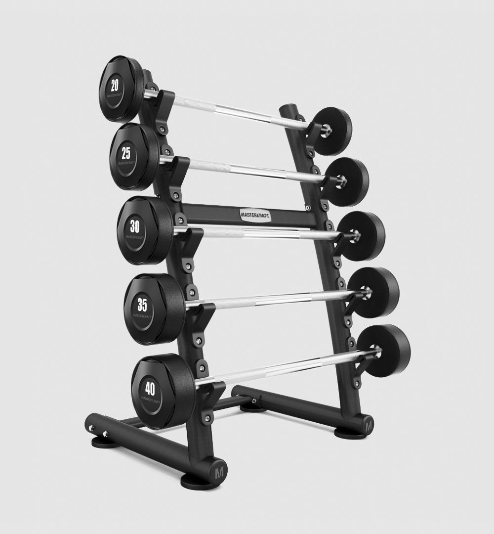 Fixed Barbell Rack (5 Bar) | Masterkraft