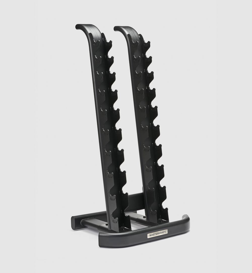 Vertical Dumbbell Rack - 10 Pair (Single Sided) 1.0 | Masterkraft