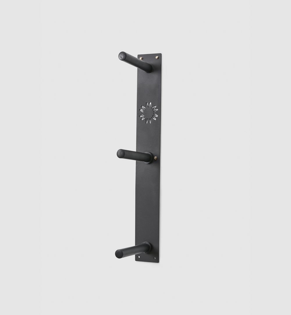 Vertical Bumper Plate Rack 3 Tier (Wall Mounted) | Masterkraft