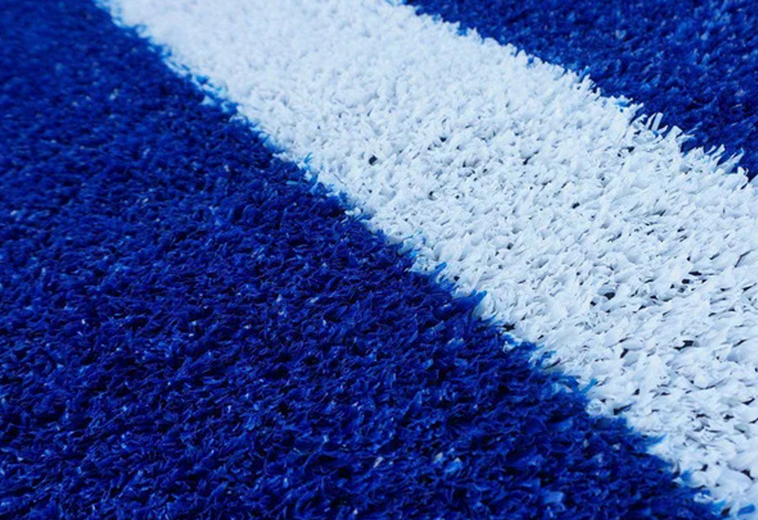 Artificial Turf Blue With White Line (2m X 15m) | Masterkraft