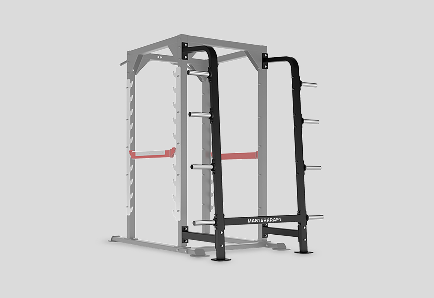 Olympic Power Rack 2.0 Weight Plate Storage Rack Only | MASTERKRAFT