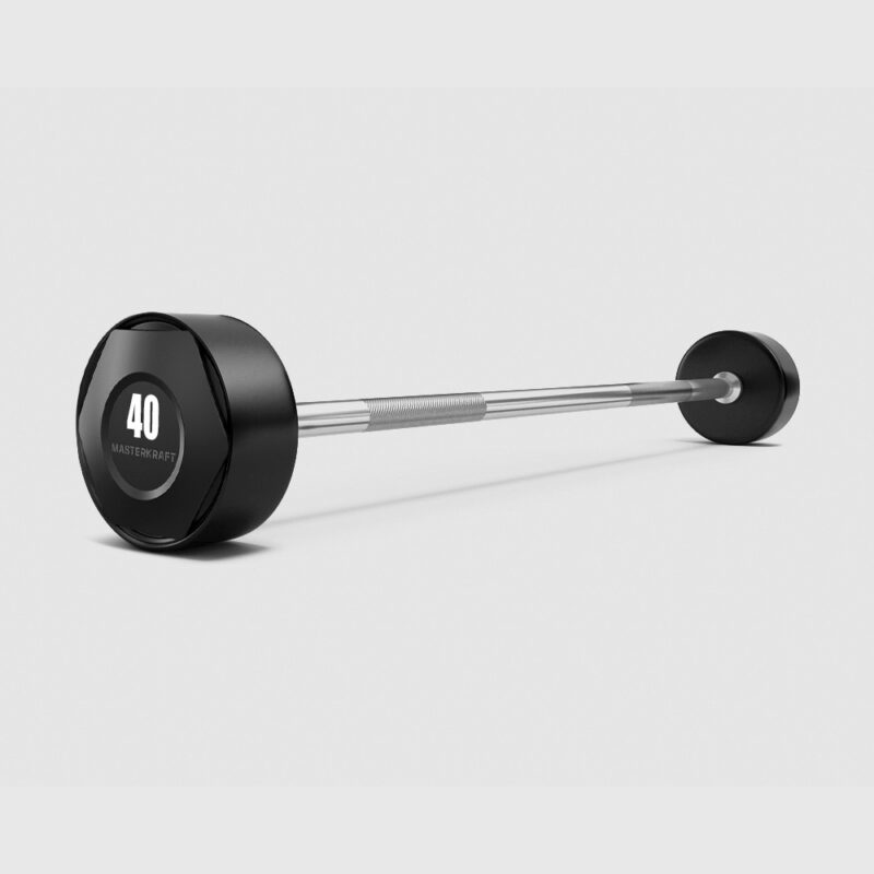 Rubber Fixed Barbells | MASTERKRAFT