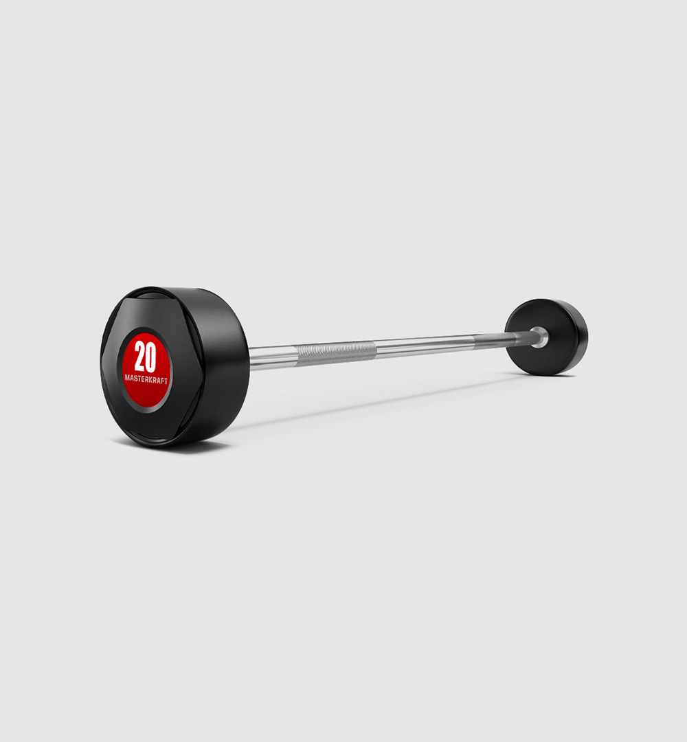 Urethane Fixed Barbells | MASTERKRAFT | Shop Now